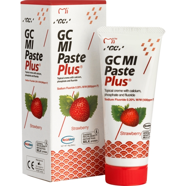 saubere-zaehne - GC MI Paste Plus Recaldent 5 Tuben á 40 g
